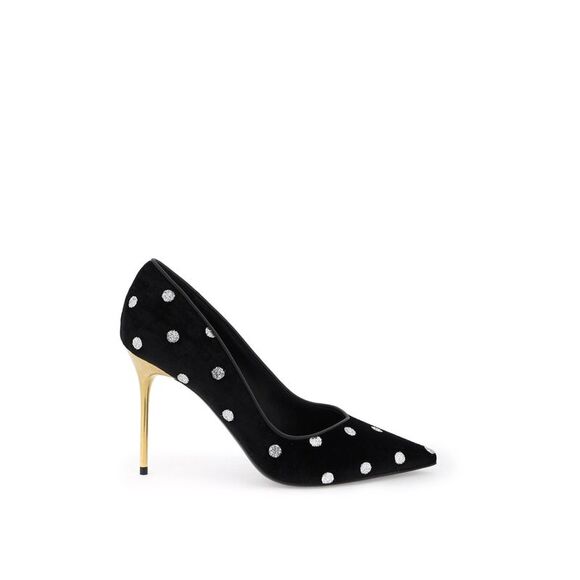 Balmain | Shoes | Balmain Polka Dot Velvet Pumps | Poshmark